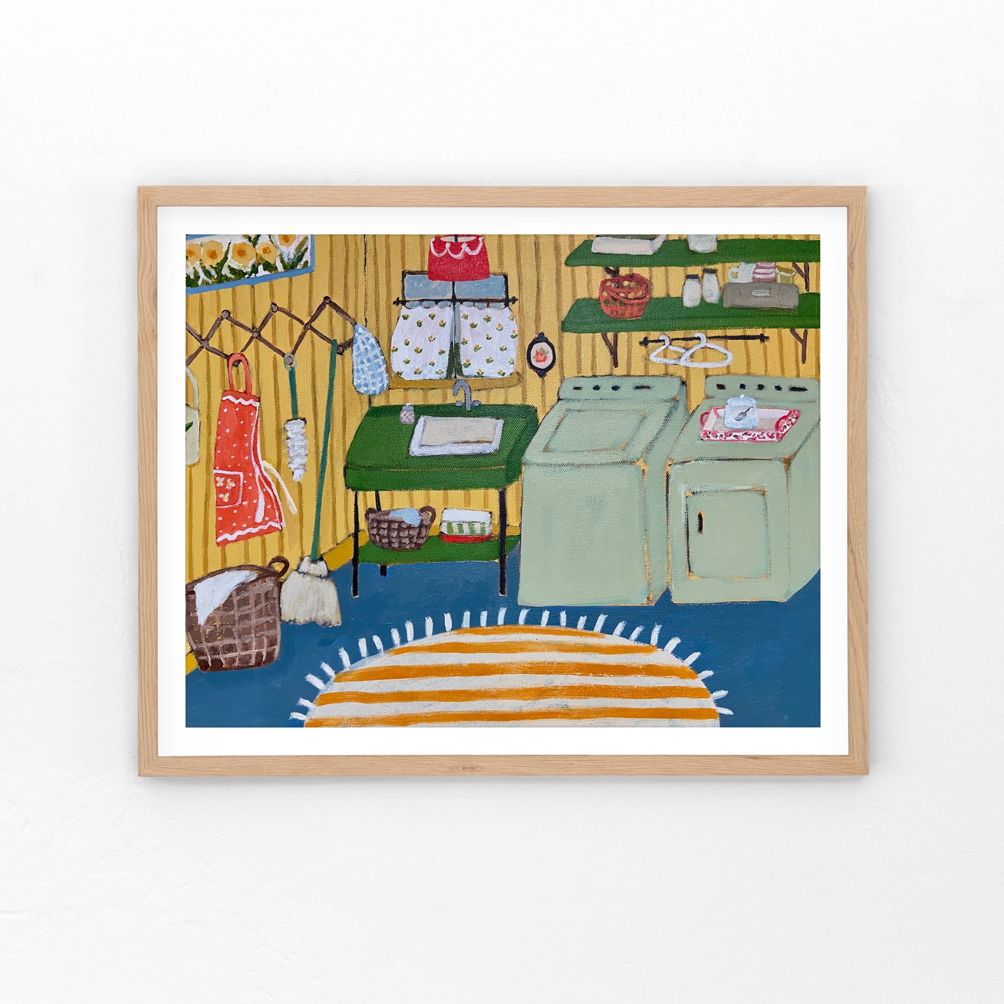 The Utility Room Art Print – ginnypworsley